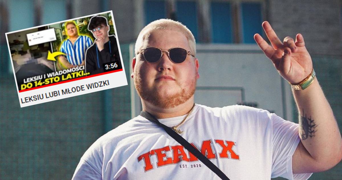 Leksiu z Team X molestował 14-latkę? Wysyłał jej zdjęcia penisa | Ofeminin