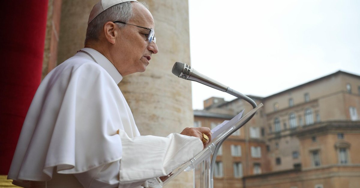 Leon XIV przed modlitwą Anioł Pański - Informacje