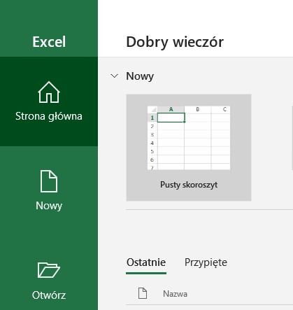 Kurs. Excel w pigułce cz. 1. Wprowadzenie do Excela