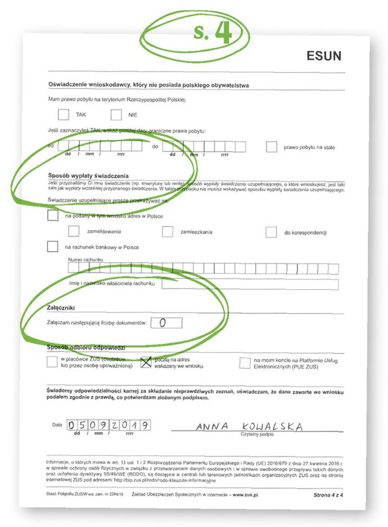 Jak poprawnie wypełnić wniosek o świadczenie uzupełniające dla osoby ...
