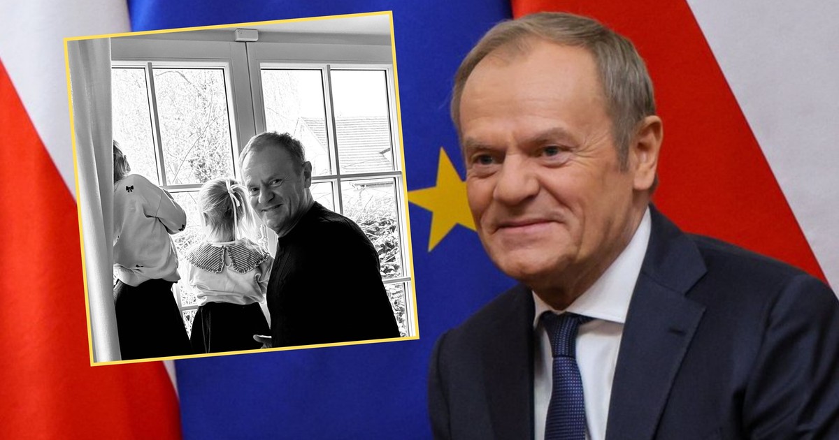Donald Tusk zapozował z wnuczkami. Podzielił się wspomnieniem z ...
