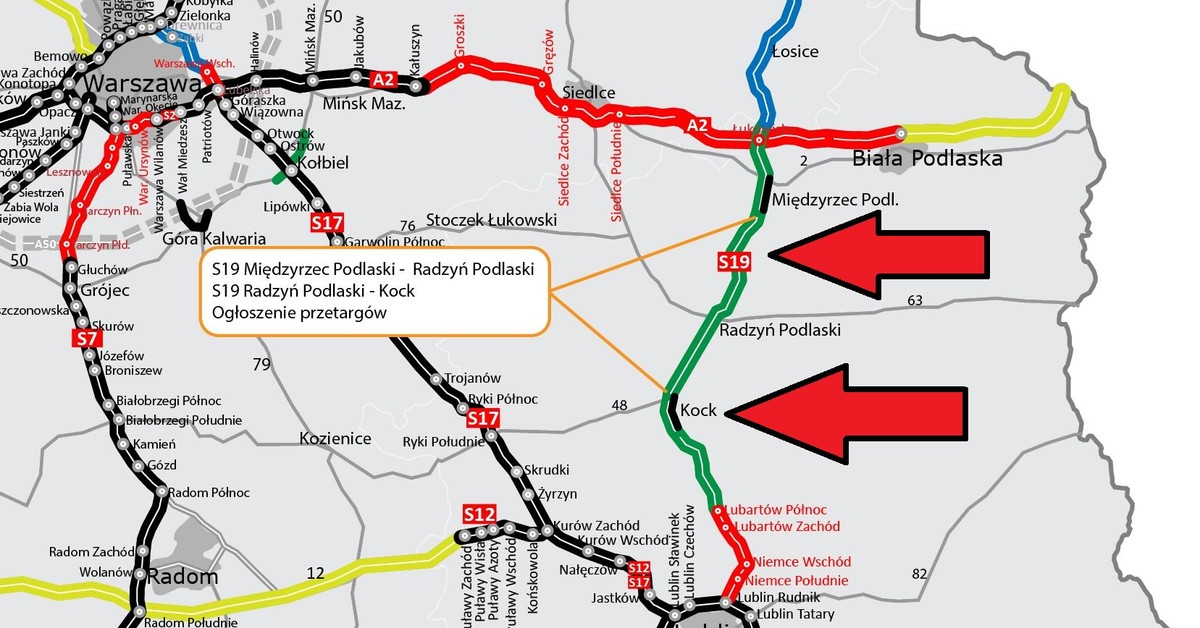 Via Carpatia S19 dłuższa o dwa nowe odcinki. Z Lublina do Białegostoku ekspresowo - Dziennik.pl
