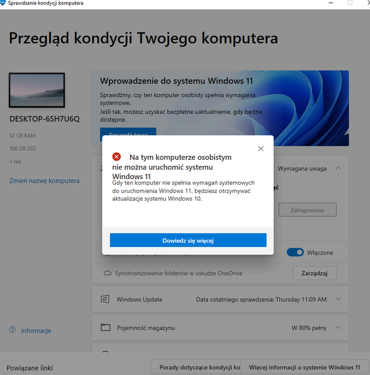Windows 11 – dla kogo za darmo? Można to już sprawdzić
