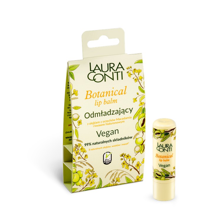 Laura Conti BOTANICAL Lip Balm Vegan - Uroda