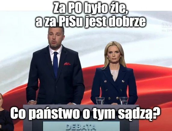 Memy o Michale Rachoniu. Internauci wypominają mu m.in. debatę w TVP ...