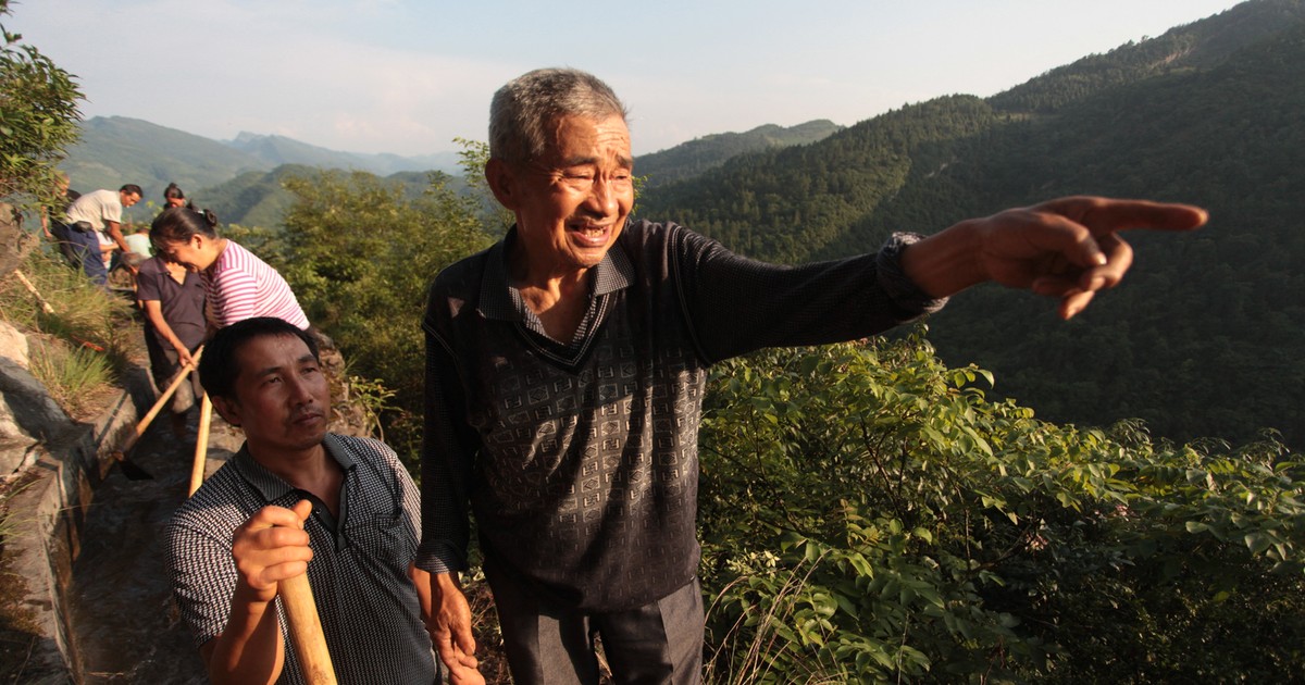 Człowiek, który przez 36 lat kopał kanał wodny przez górę - Podróże
