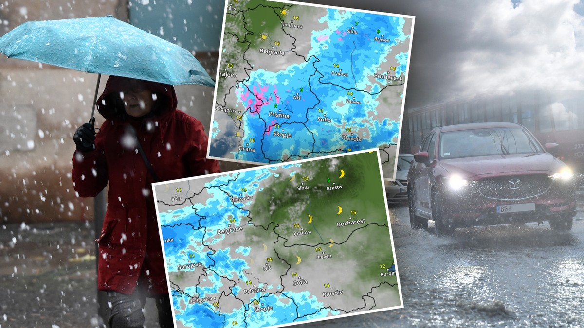 (Mapa) meteorolozi saglasni: Ova 3 dana su kritična Pašće puno kiše i ...