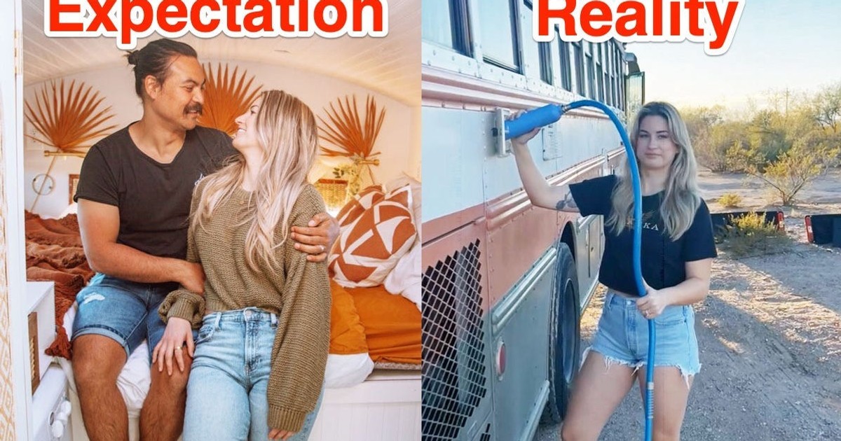 Photos show what it's really like to live on the road in a renovated ...