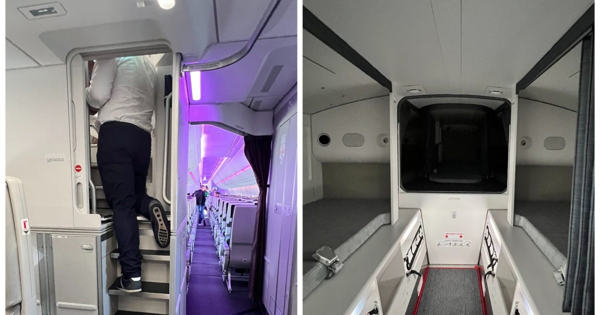 See inside the secret, miniscule aircraft compartment where flight ...