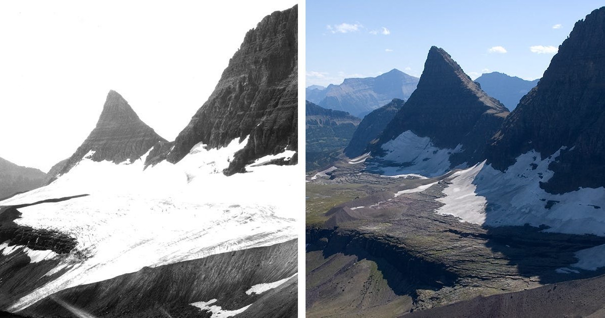 Photos show how drastically Montana's Glacier National Park has changed ...