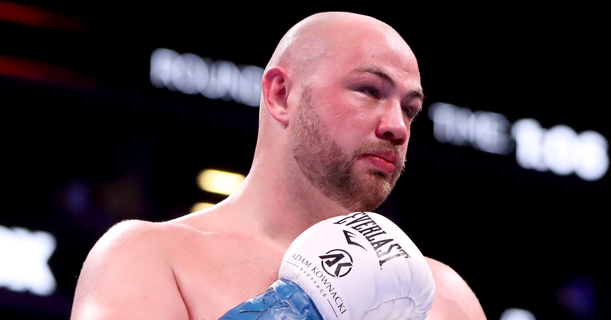 Adam Kownacki - Kacper Meyna. Kownacki przegrał w niecałą minutę