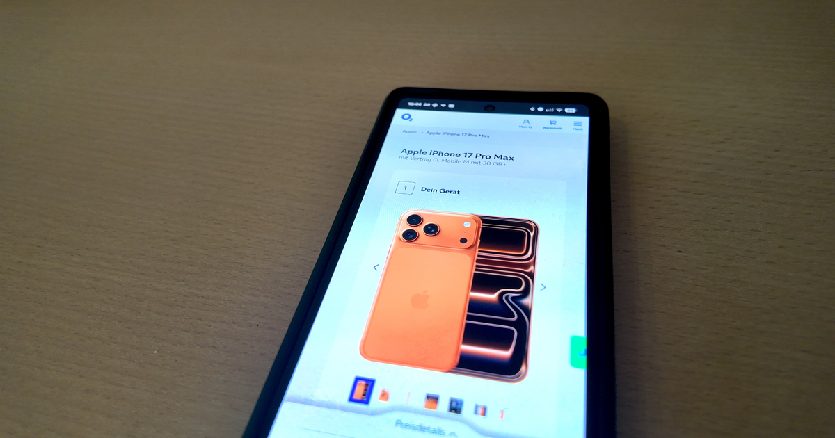 Neue Apple iPhone Bundles bei o2: Pro Max mit spannendem Deal | Heise ...