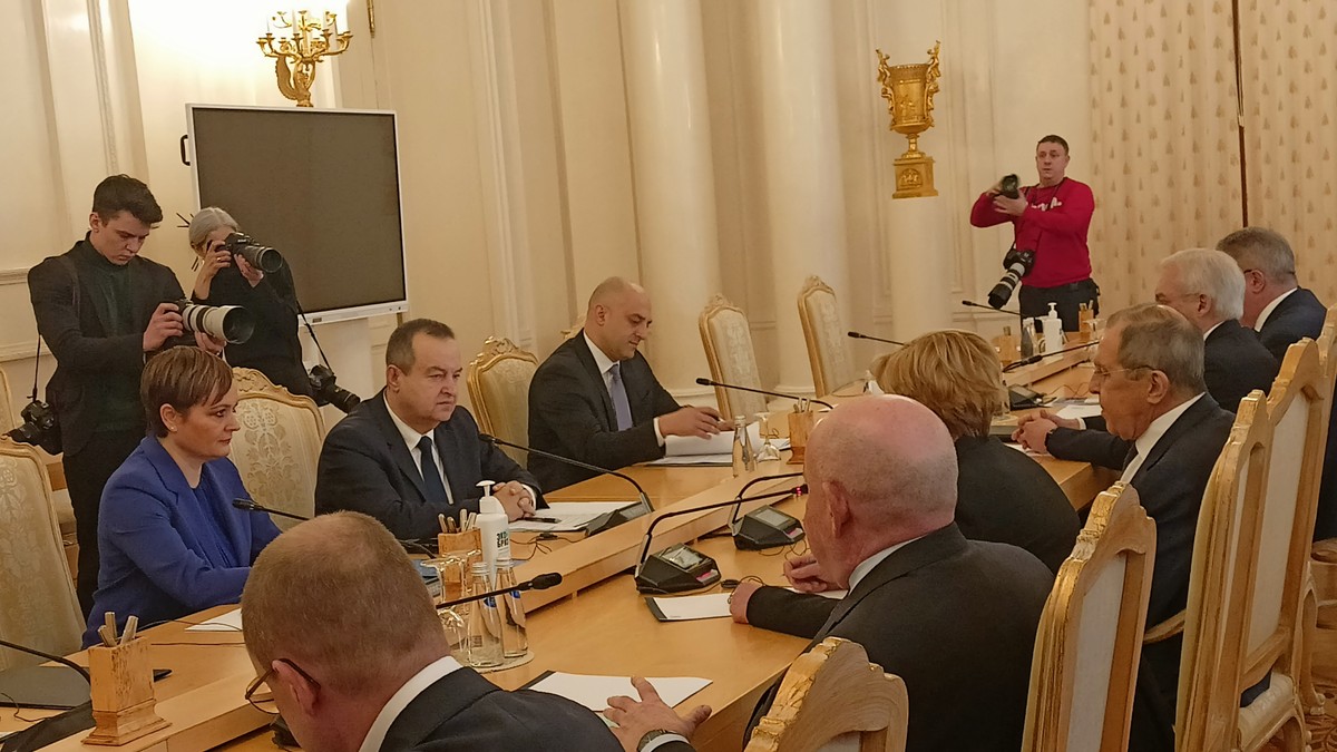 Dačić danas u Moskvi, razgovarao sa Sergejem Lavrovim - Blic