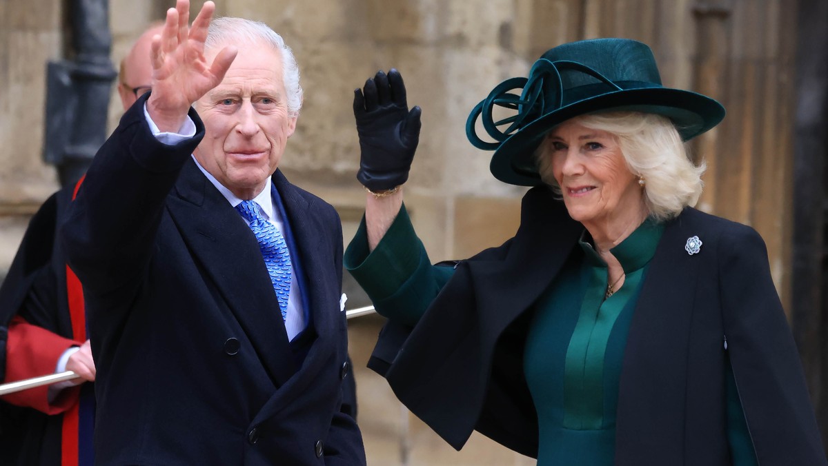 Król Karol III pierwszy raz publicznie od ujawnienia informacji o ...