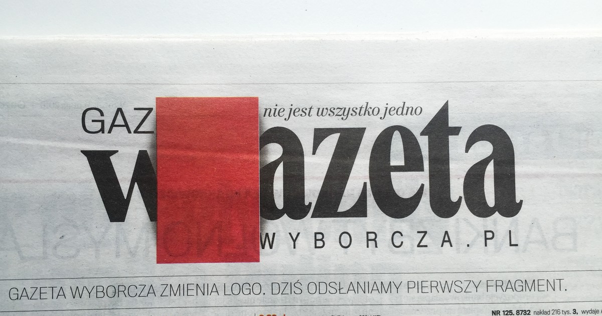 "Gazeta Wyborcza" zmienia logo - Wiadomości