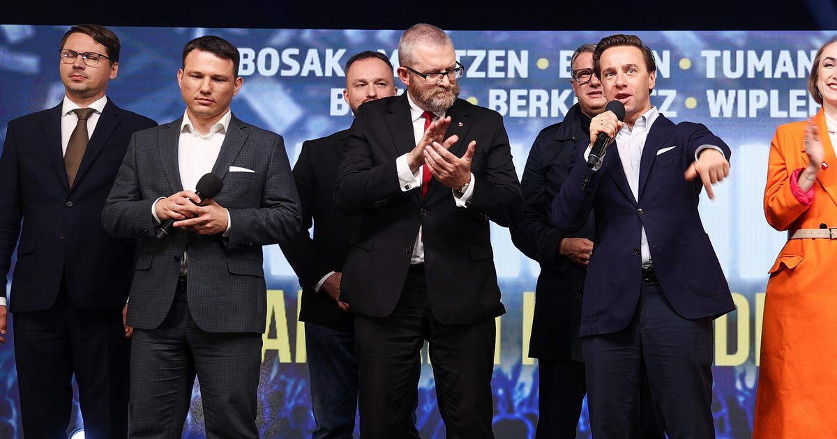 Krzysztof Bosak lepszym kandydatem niż Sławomir Mentzen? Nowy sondaż - Wiadomości