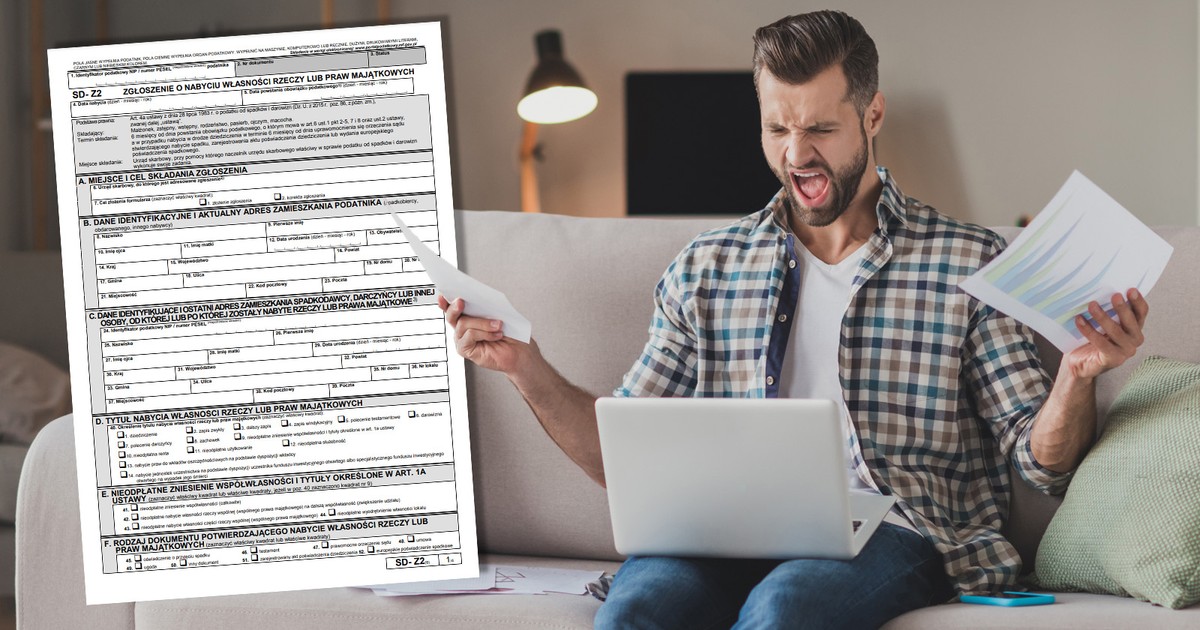 Co to jest formularz SD-Z2? To ważne w przypadku spadku od najbliższych