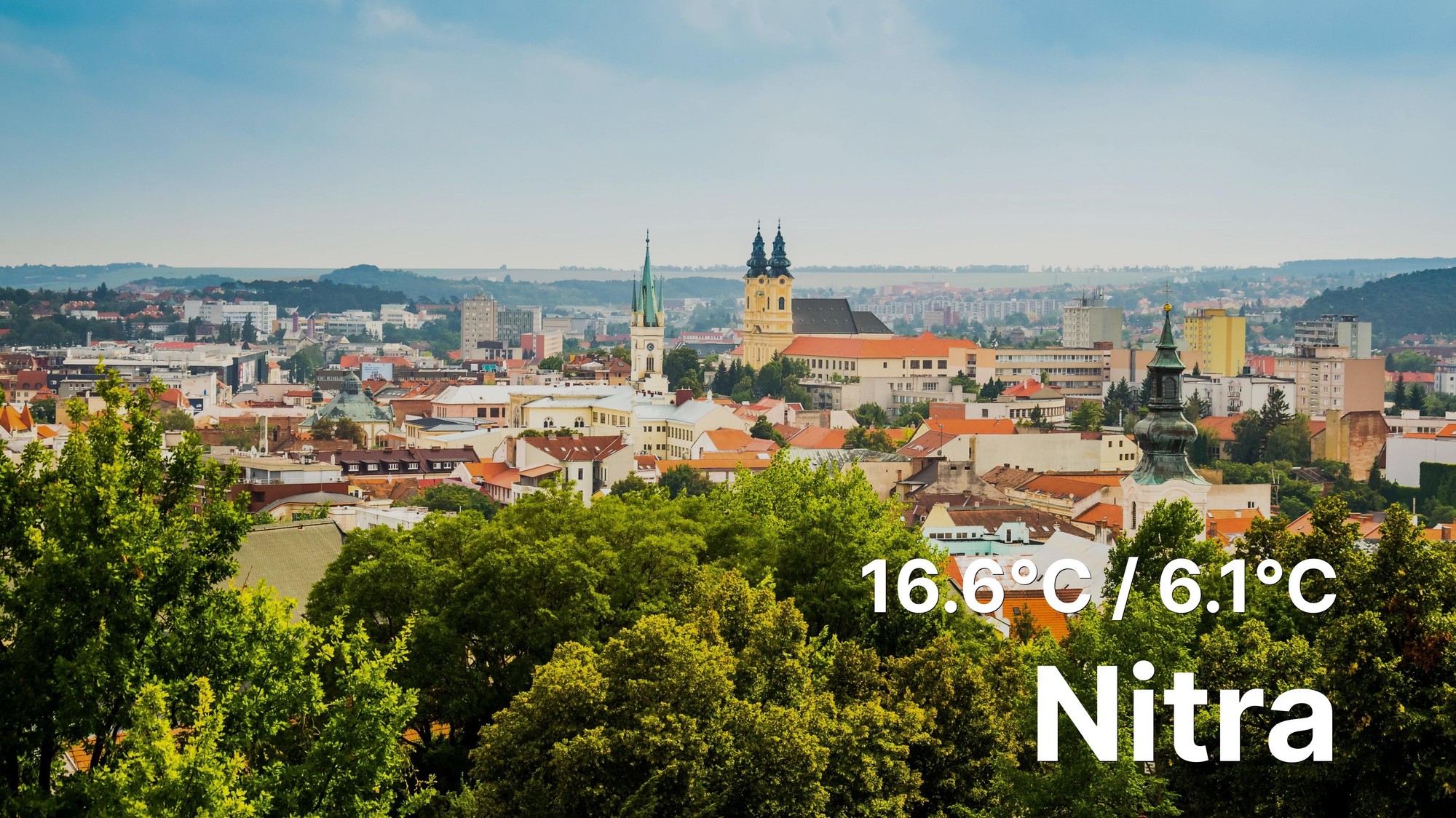 Aktuálne počasie pre Nitra dnes (01. 10. 2024) | Azet Počasie