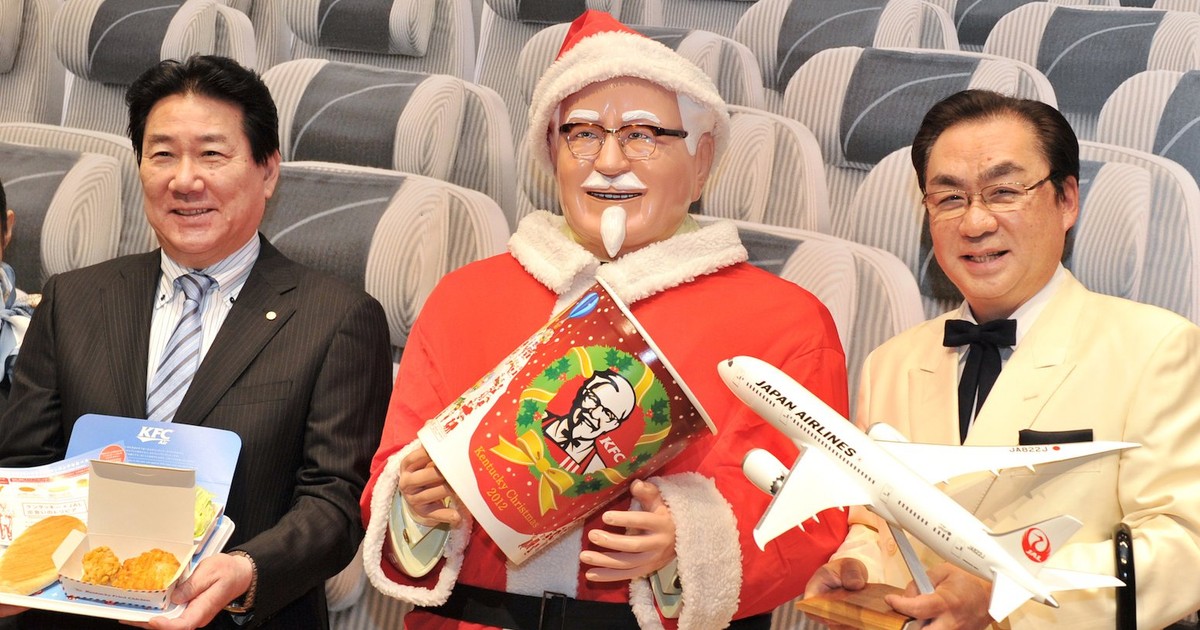 The man who helped make eating KFC at Christmas a Japanese tradition ...