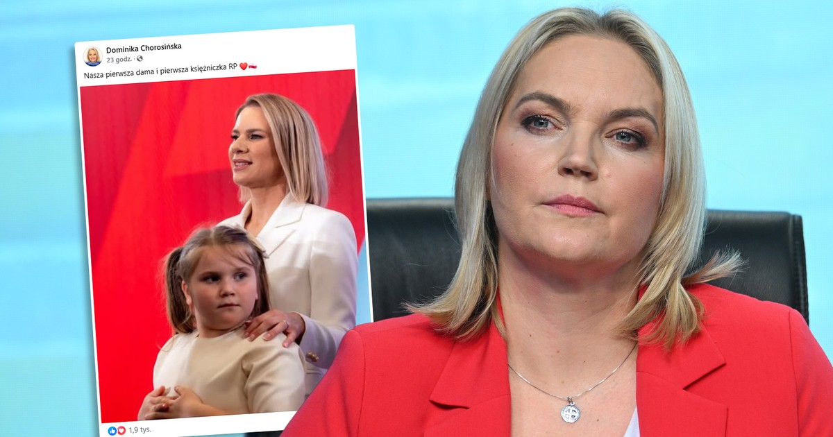 Córka Karola Nawrockiego na wieczorze wyborczym. Głos zabrała Chorosińska