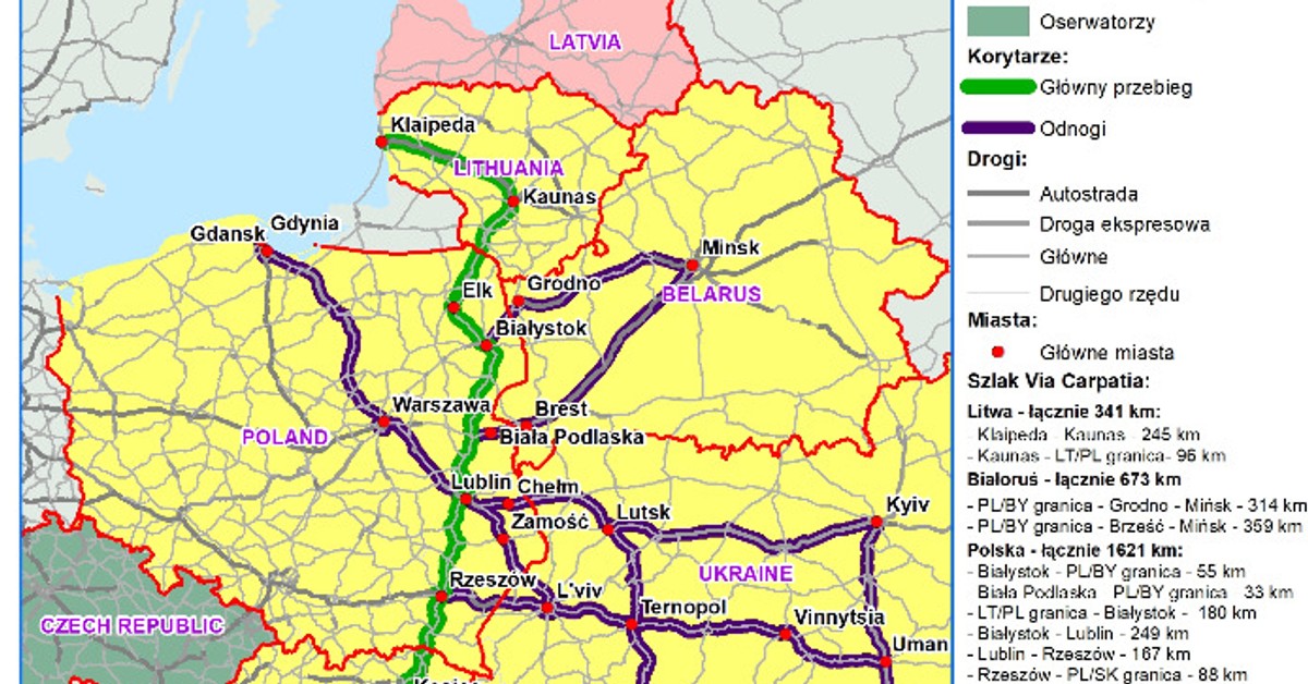 Adamczyk: Via Carpatia na Słowacji do 2023 r.; na Węgrzech – do 2022 r. - Forsal.pl