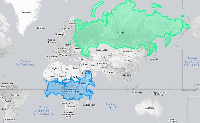 The True Size, MAPfrappe: jaka jest rzeczywista wielkość krajów?