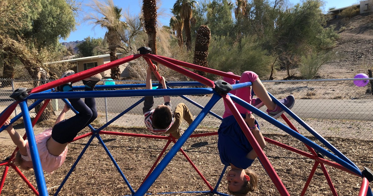 More than 300 people live year-round in Death Valley, one of the ...