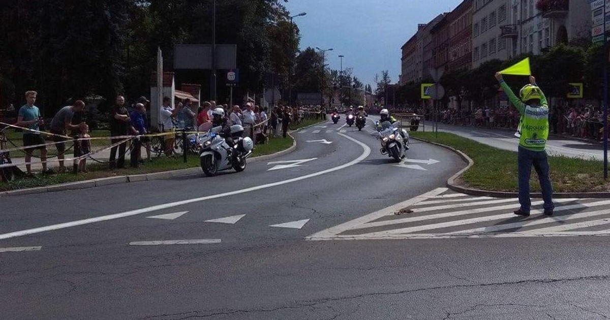 Wpadka na Tour de Pologne. Kolarze ominęli trasę w Tarnowskich Górach