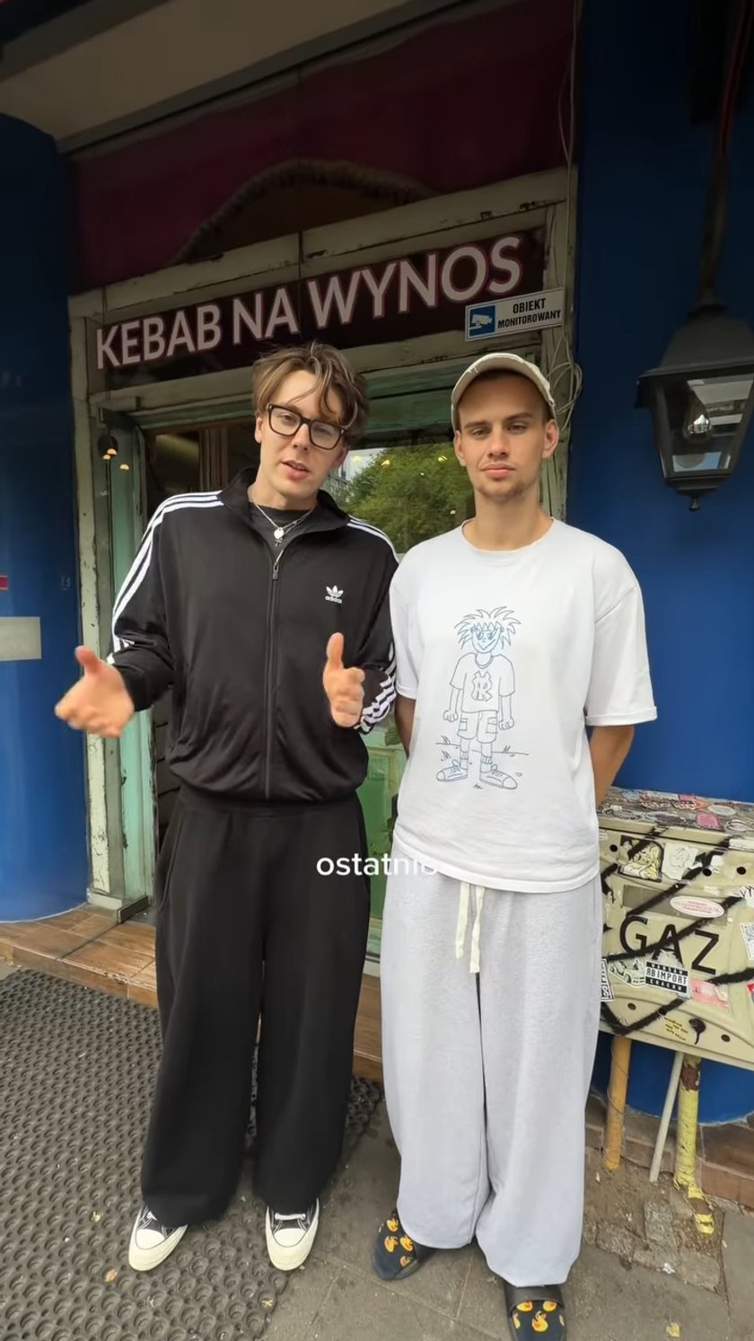 Lewandowski i Łatwogang poszli na kebaba. Był z nimi Bagi
