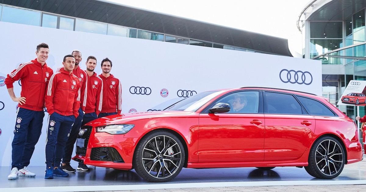 Robert Lewandowski ma nowy samochód służbowy