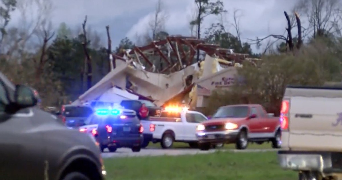 Photos show devastation from Alabama tornado swarm which killed at ...