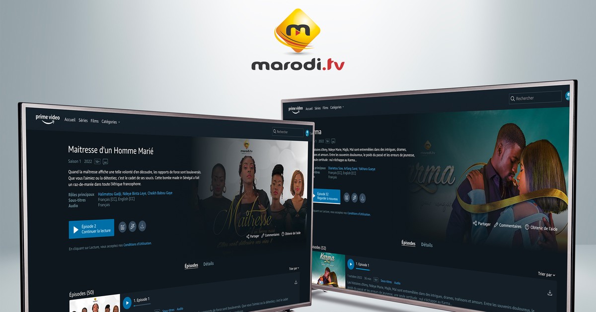 Marodi : deux séries sénégalaises diffusées sur Amazon Prime Video ...