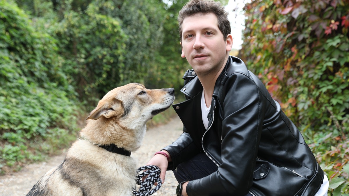 Vastag Tamás nem akart farkast, mégis nála maradt Loki - Blikk