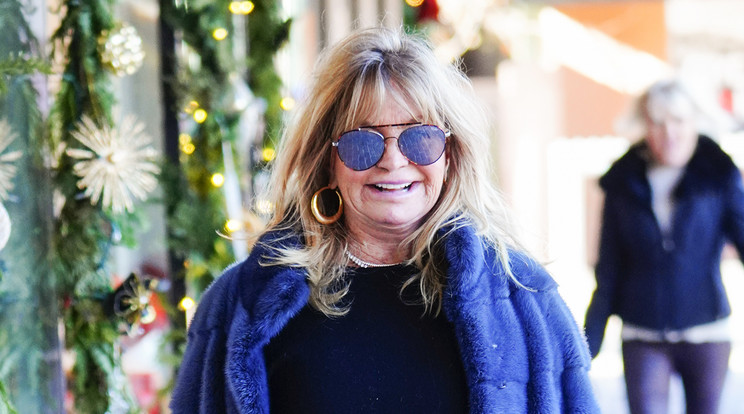 Goldie Hawn 76 évesen is elképesztően néz ki - Blikk