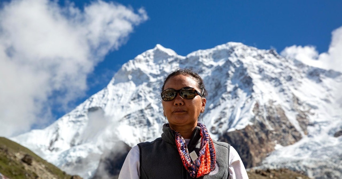 The female Sherpa who has climbed Mount Everest the most times reveals ...