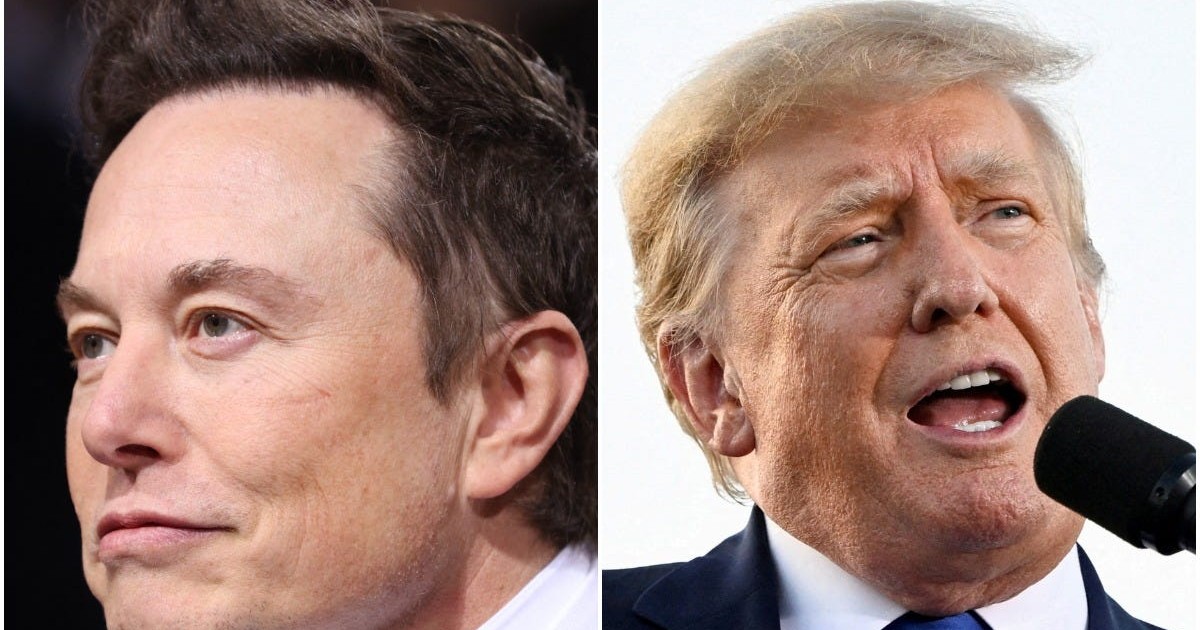 Elon Musk and Donald Trump now own rival social networks. Here's a ...