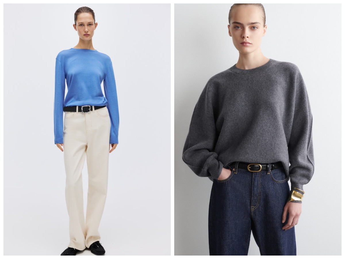 Dziewczyny szybko wykupują ten sweter z wełny merino z COS ...