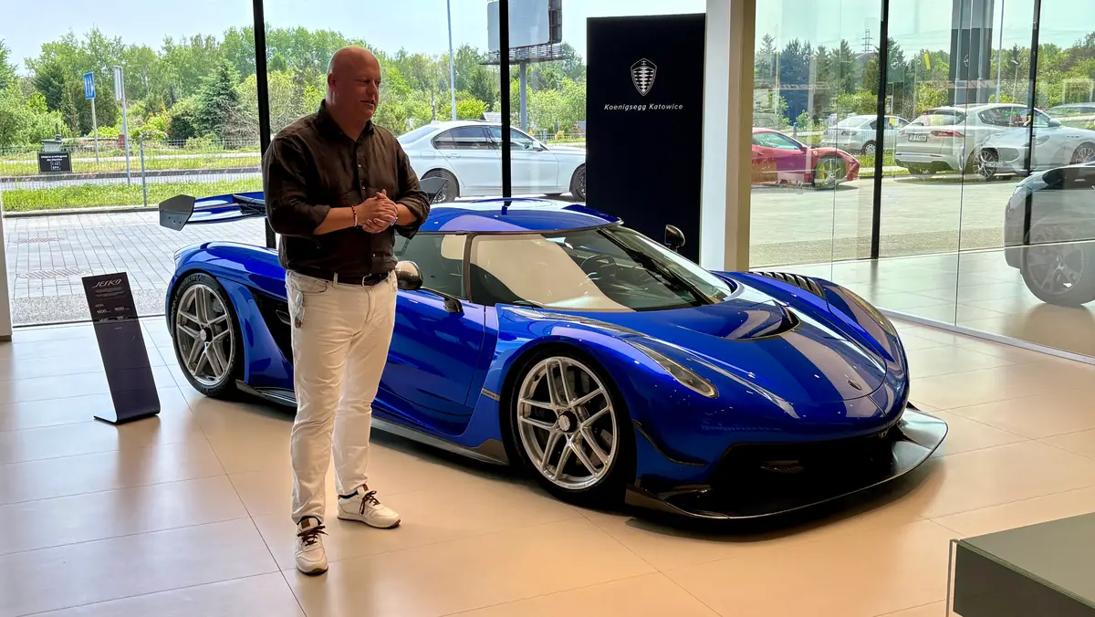 Do Polski przyjechał szwedzki hipersamochód Koenigsegg Jesko Attack ...