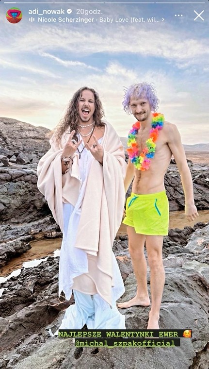 Szpak i Nowak spędzili razem walentynki. Łączy ich coś więcej niż ...