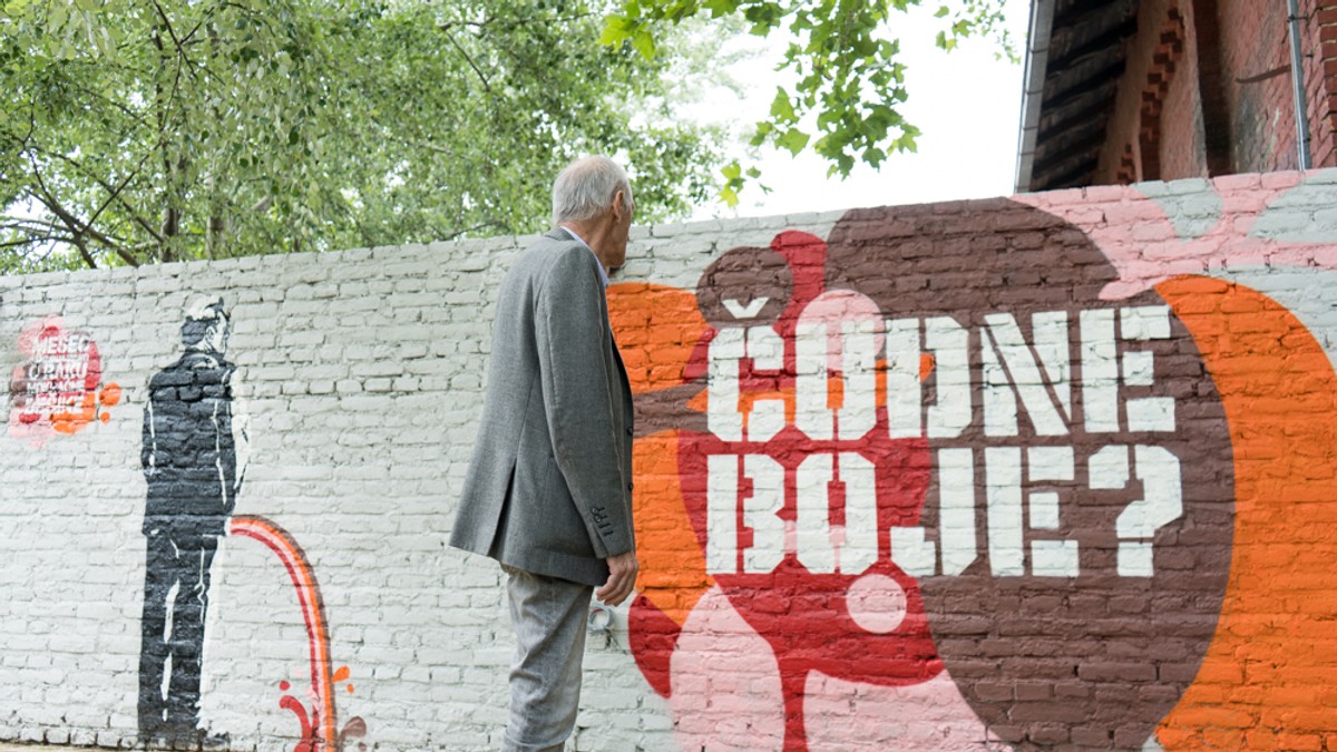 "Slušaj svoju bešiku": Mural u Beogradu skreće pažnju na "zaboravljeni" rak koji godišnje odnese ...