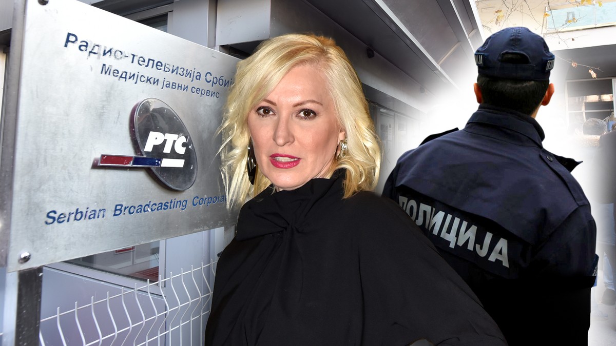 Policija ušla u zgradu RTS, saopštenje Olivere Kovačević - Blic