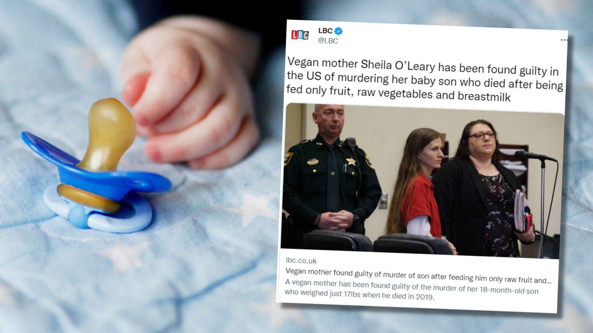 Nie żyje 1,5-roczny chłopiec. Mama karmiła go tylko dwoma produktami ... Nie żyje 1,5-roczny chłopiec. Mama karmiła go tylko dwoma produktami ...