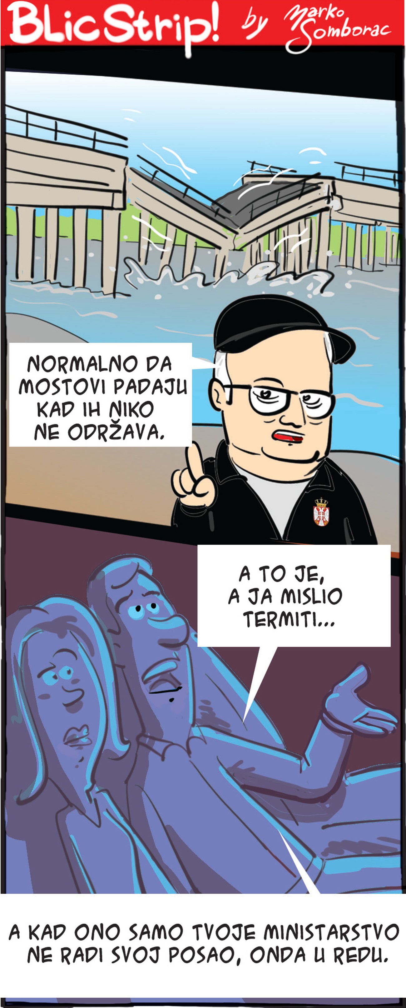 Blic strip - Blic
