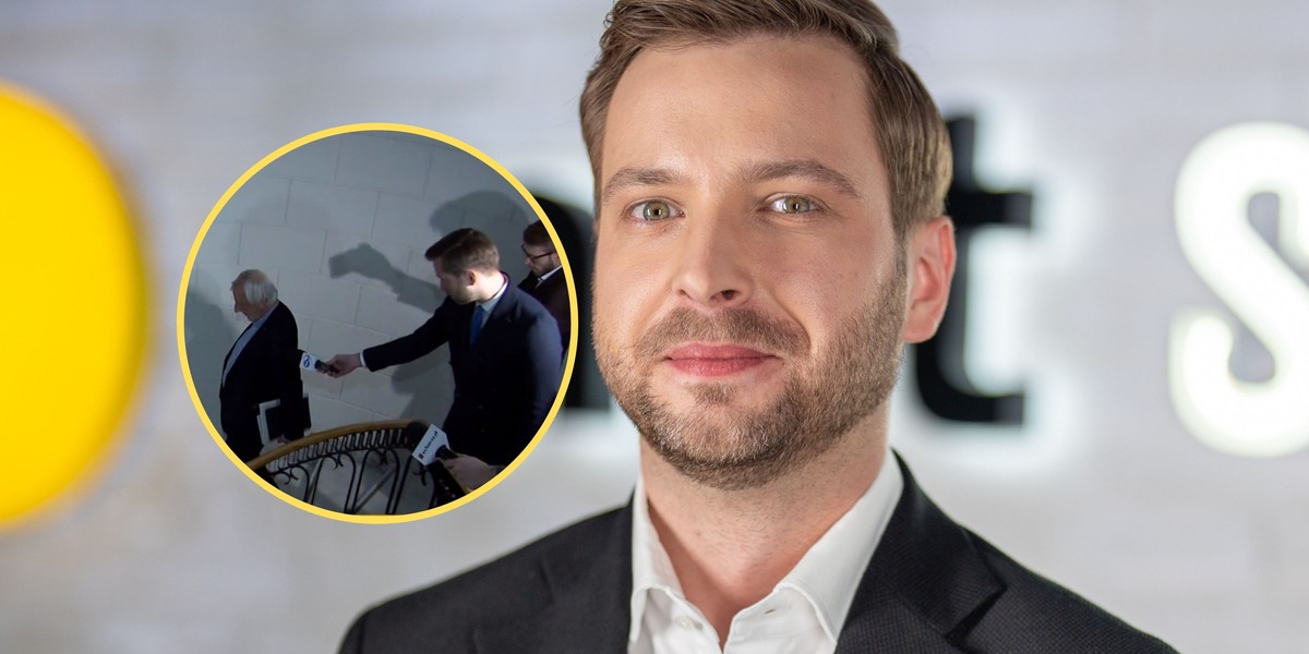 Dziennikarze TVN24 zlekceważeni przez Ryszarda Terleckiego. "Rozmowa z plecami" - Plejada.pl