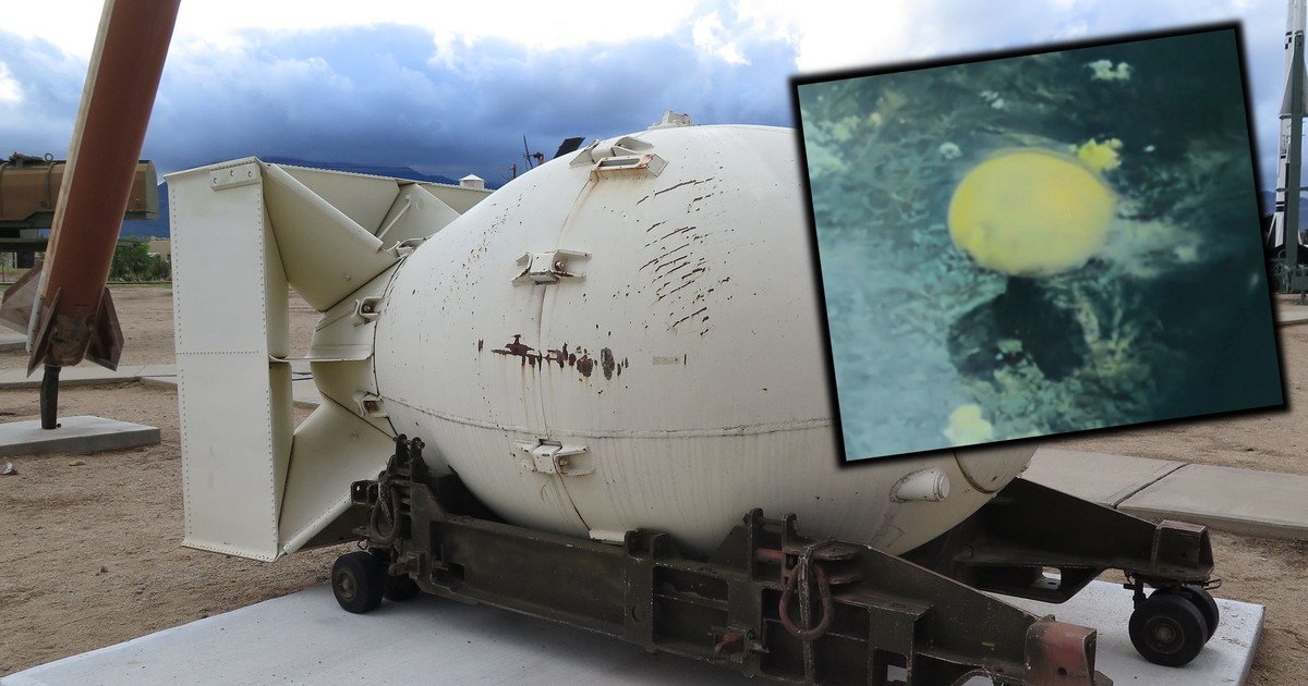 Wybuch bomby atomowej w Hiroszimie w kolorze i 4K. Czysta groza