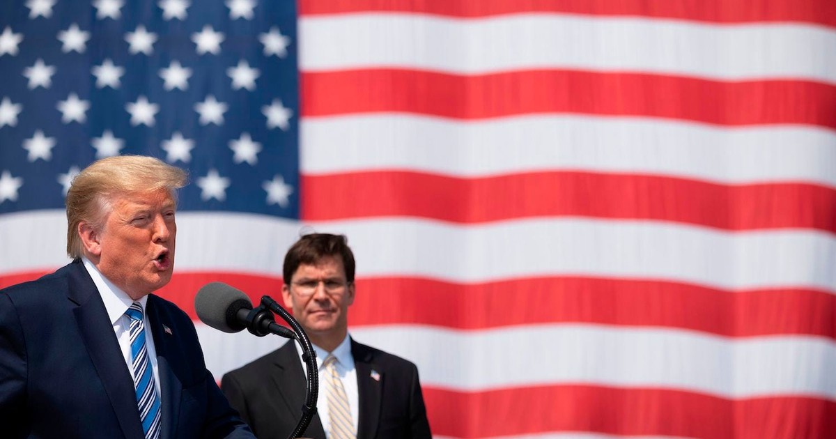 Mark Esper says the Trump campaign's months-long effort to challenge ...