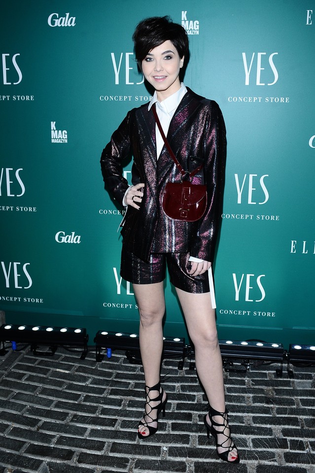 Natalia Siwiec i Kasia Stankiewicz na otwarciu butiku marki YES ...