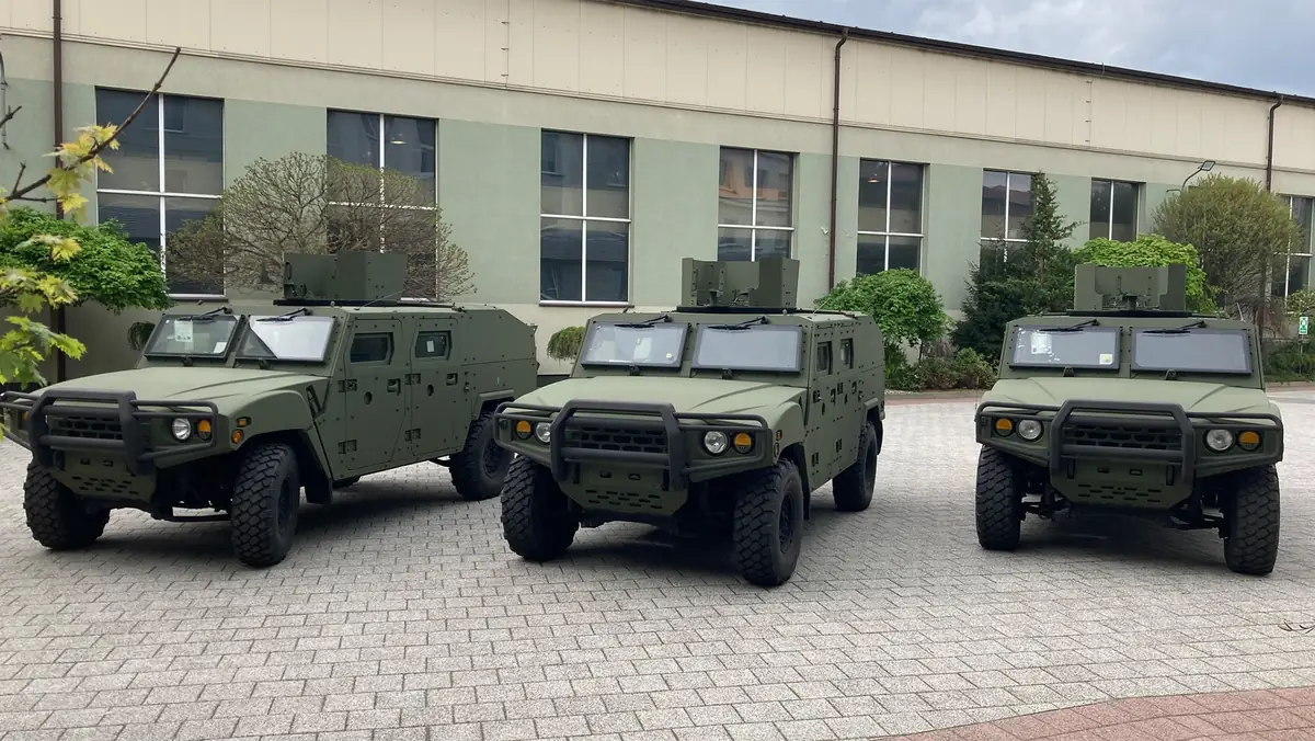 Pierwsze legwany już w Polsce. Oto nowe pojazdy dla Wojska Polskiego