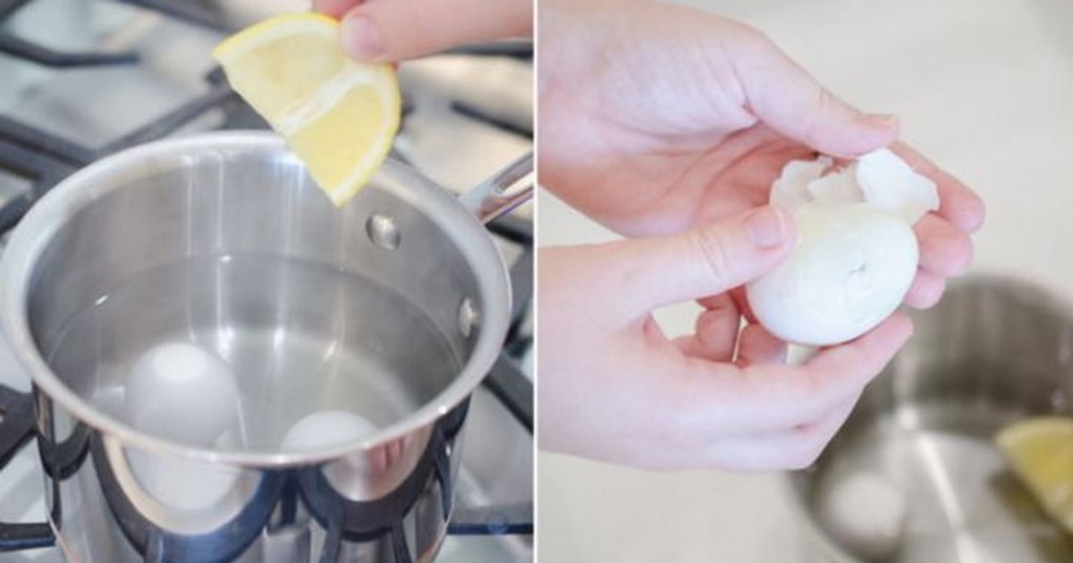 Wrzuć plasterek cytryny do wody z gotującym się jajkiem. Zobaczysz, co ...