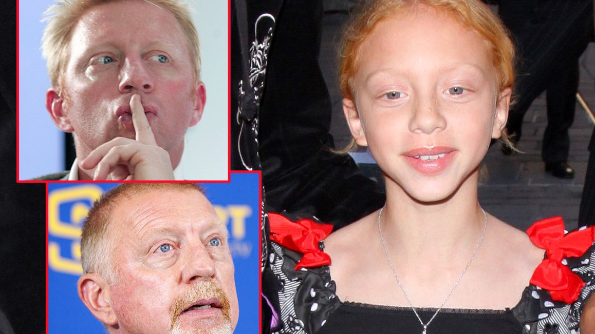 Édes kislány volt Boris Becker eltitkolt lánya. Most felnőttként ...